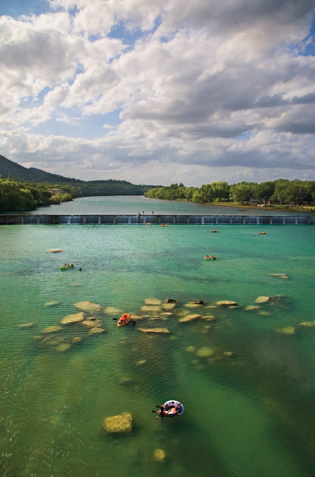 Find Rustic Relaxation on the Nueces River at Camp Wood in the Hill Country
