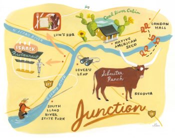 At the Confluence of the North & South Llano Rivers, Junction Is More ...