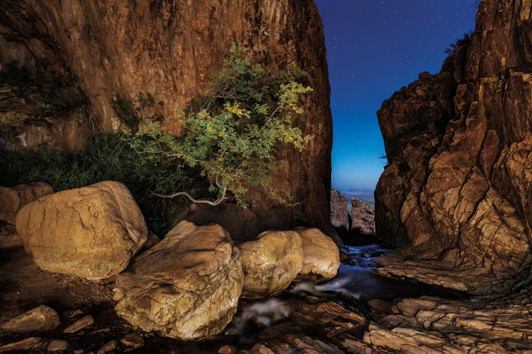 Photo: The Window in the Chisos Basin