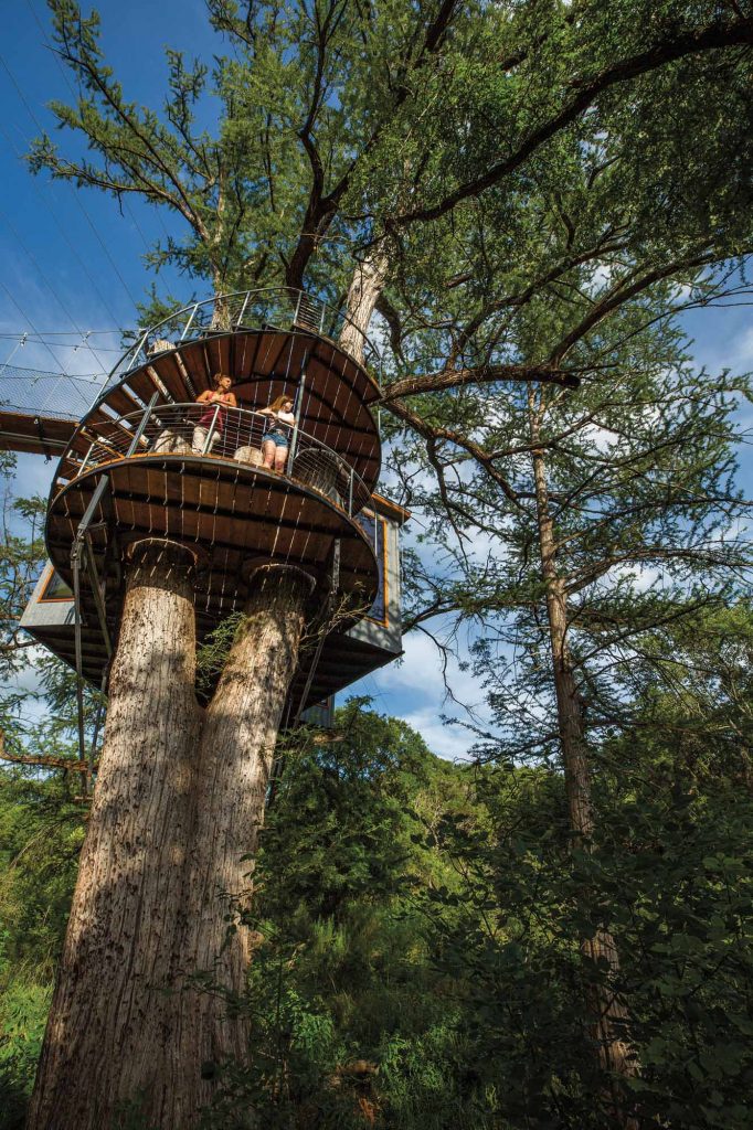 Commune with Nature at These Treehouses in the Texas Hill Country