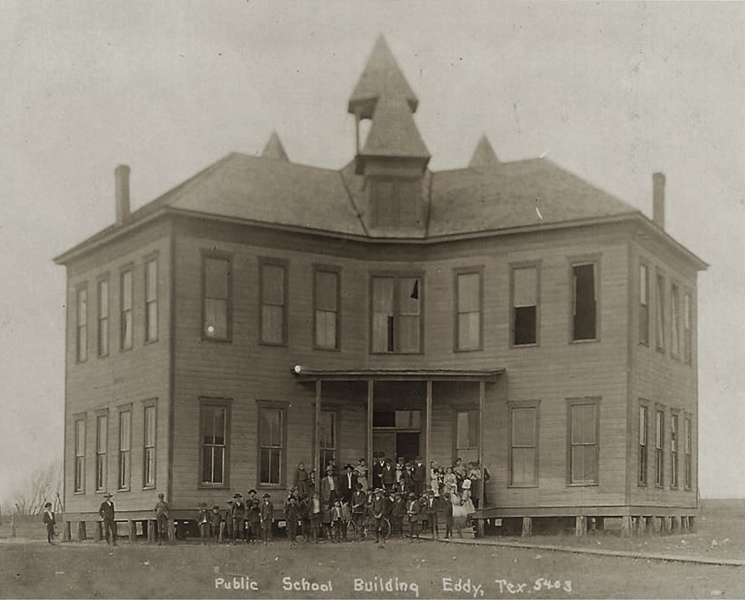 Traces of Texas' Throwback Thursday: The First Public School in Eddy