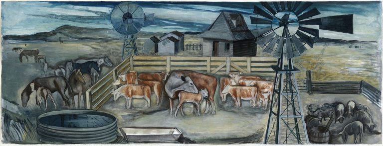 How Post Office Murals Lifted Spirits During the Great Depression