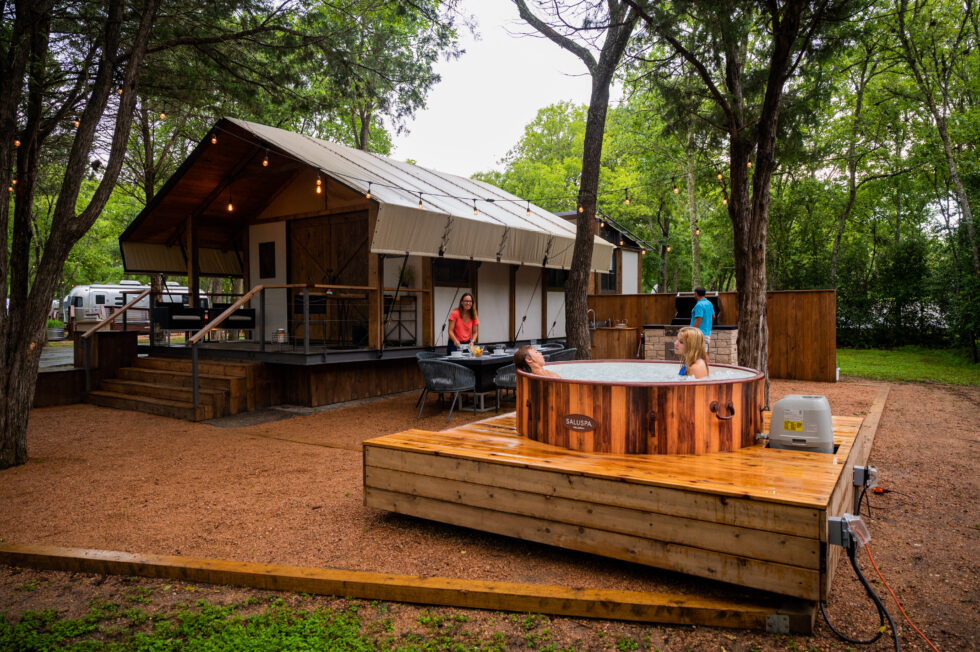 New Safari-Style Tents Offer Hassle-Free Camping at Lake Bastrop North ...