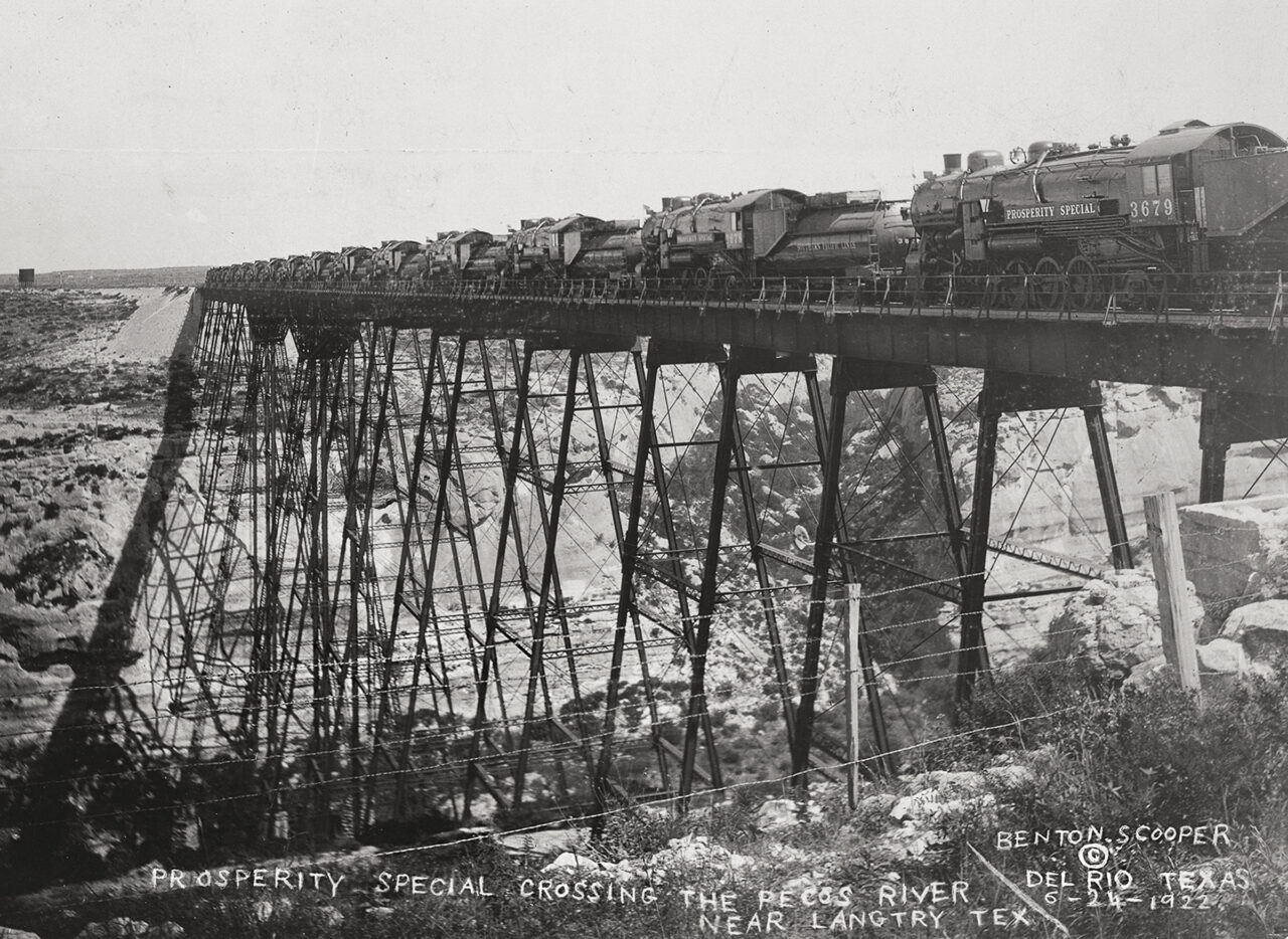 Once the Tallest Span in the U.S., the Pecos High Bridge was a Nerve ...