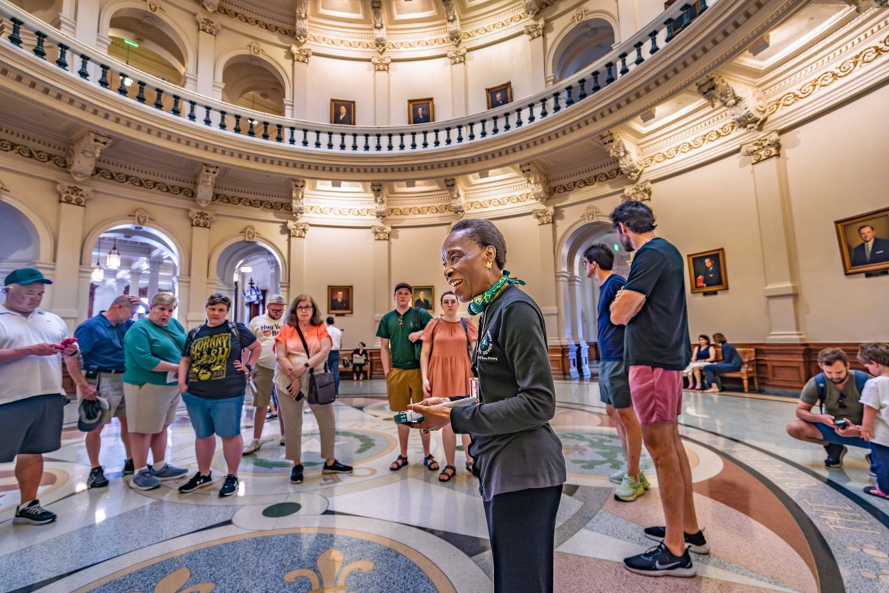 Meet Comfort Tysen, the Texas State Capitol's Longest-Serving Tour Guide