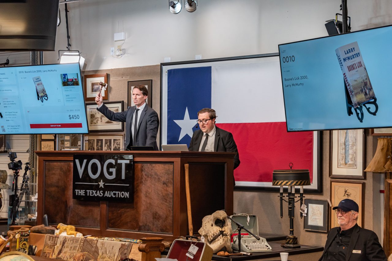 Larry McMurtry’s Last Auction Sale